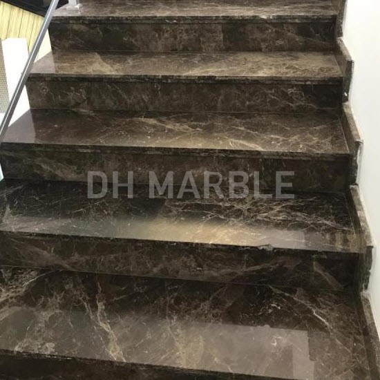 Emperador Mermer Merdiven Basamak Modelleri ve Fiyatları